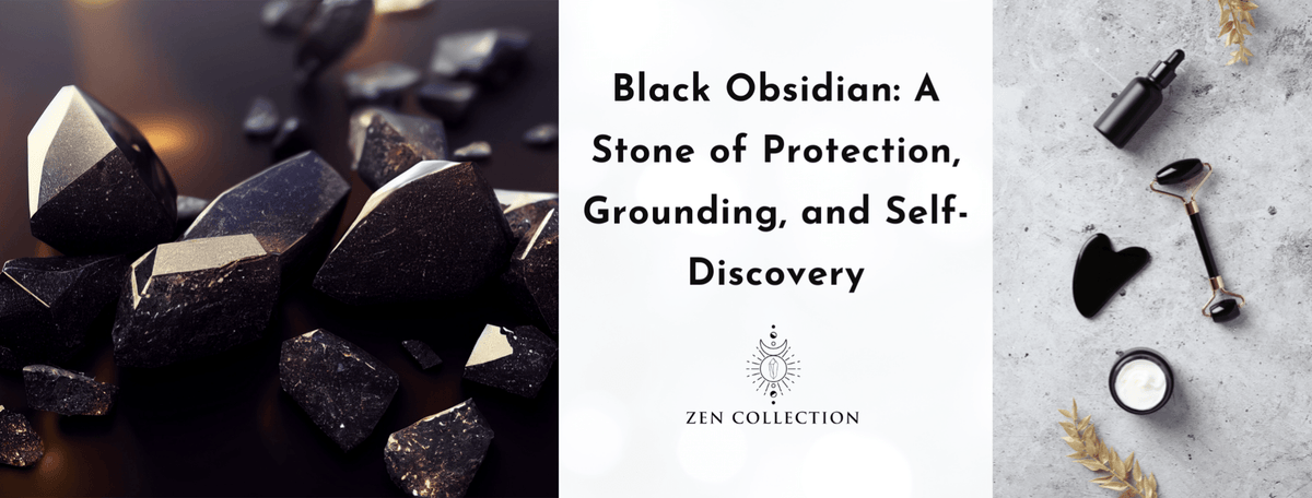 Black Obsidian: Confront and Release Your Inner Shadows – Zen Collection