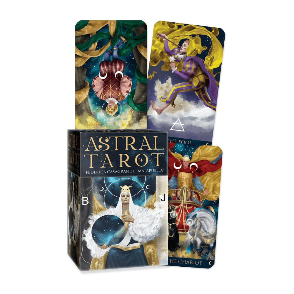 Astral Tarot Deck| Authentic Decks with Guidebooks – Zen Collection