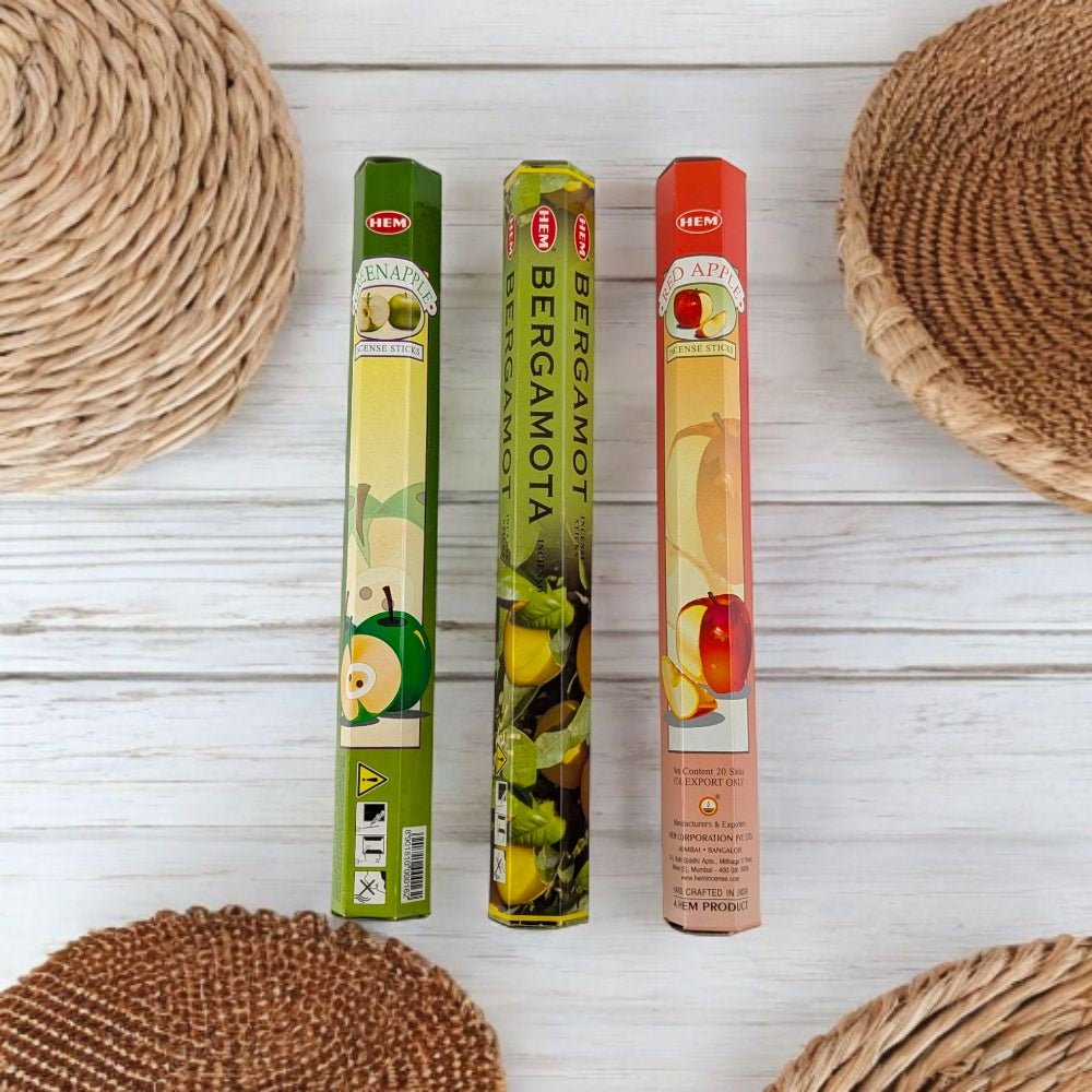 Fresh Harvest Incense Set | Crisp & Uplifting Aroma – Zen Collection