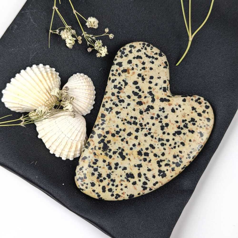 Dalmatian Jasper Gua Sha - Zen Collection