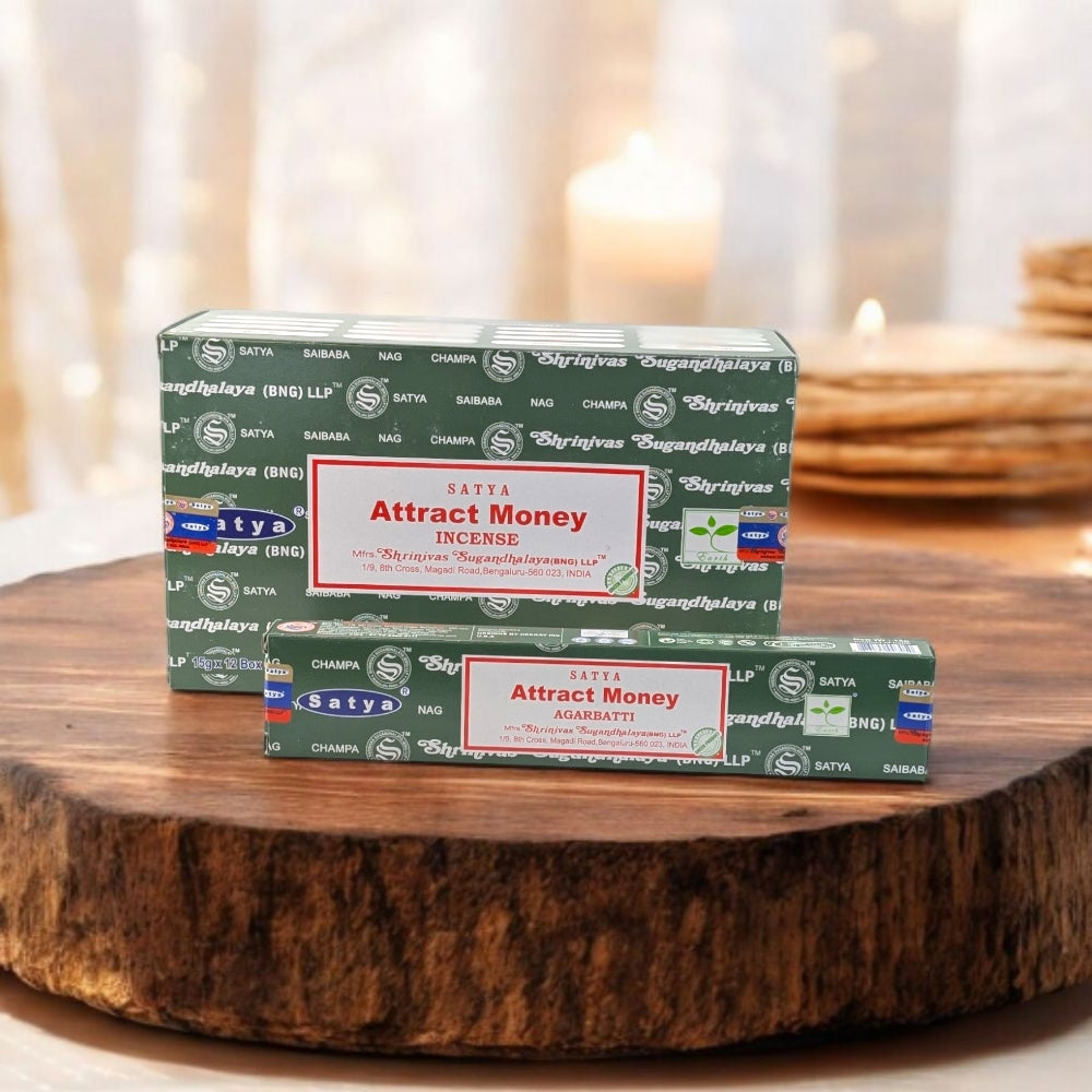 Satya Attract Money Incense - Zen Collection
